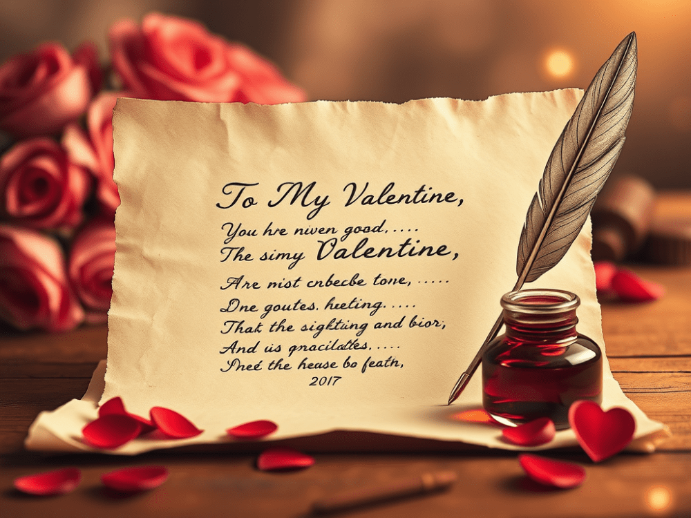 The Heartfelt Tradition of Handwritten Poetry for Valentine’s Day ...